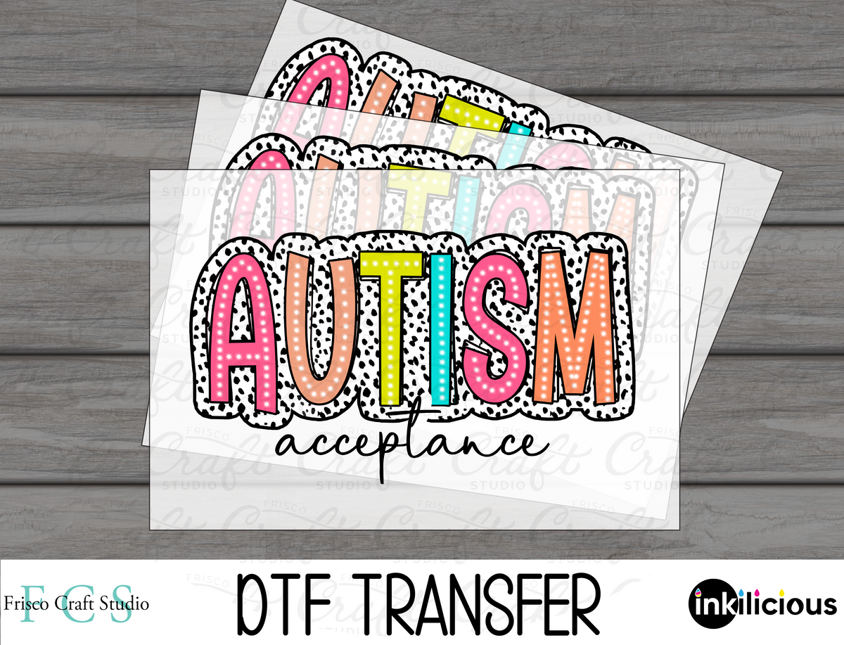 Autism Acceptance DTF – Frisco Craft Studio