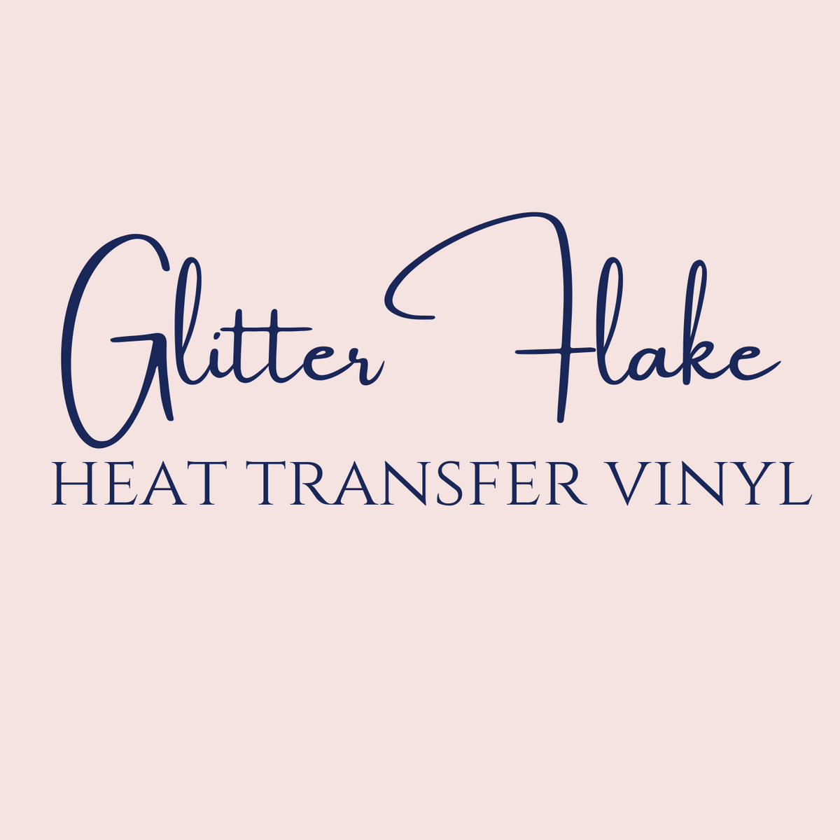 Glitter Flake HTV – Frisco Craft Studio