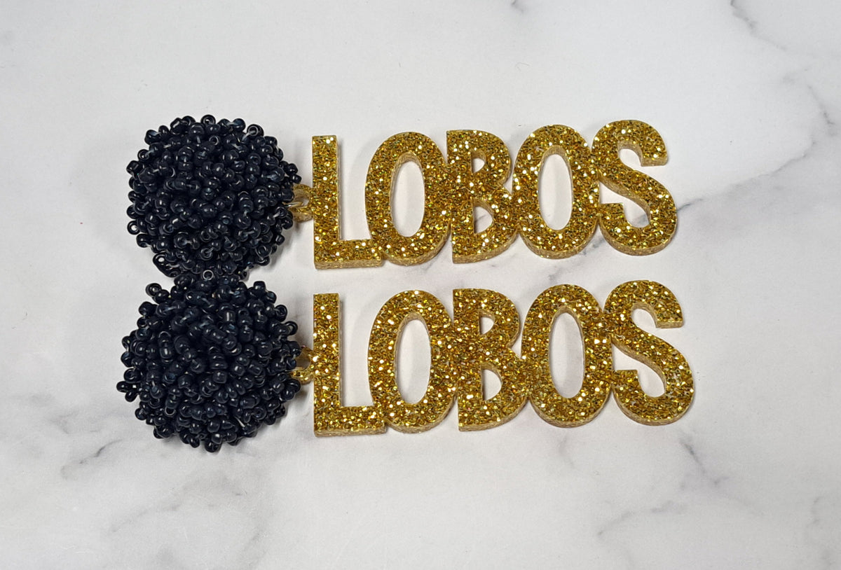 LOBOS Acrylic Earring – Frisco Craft Studio