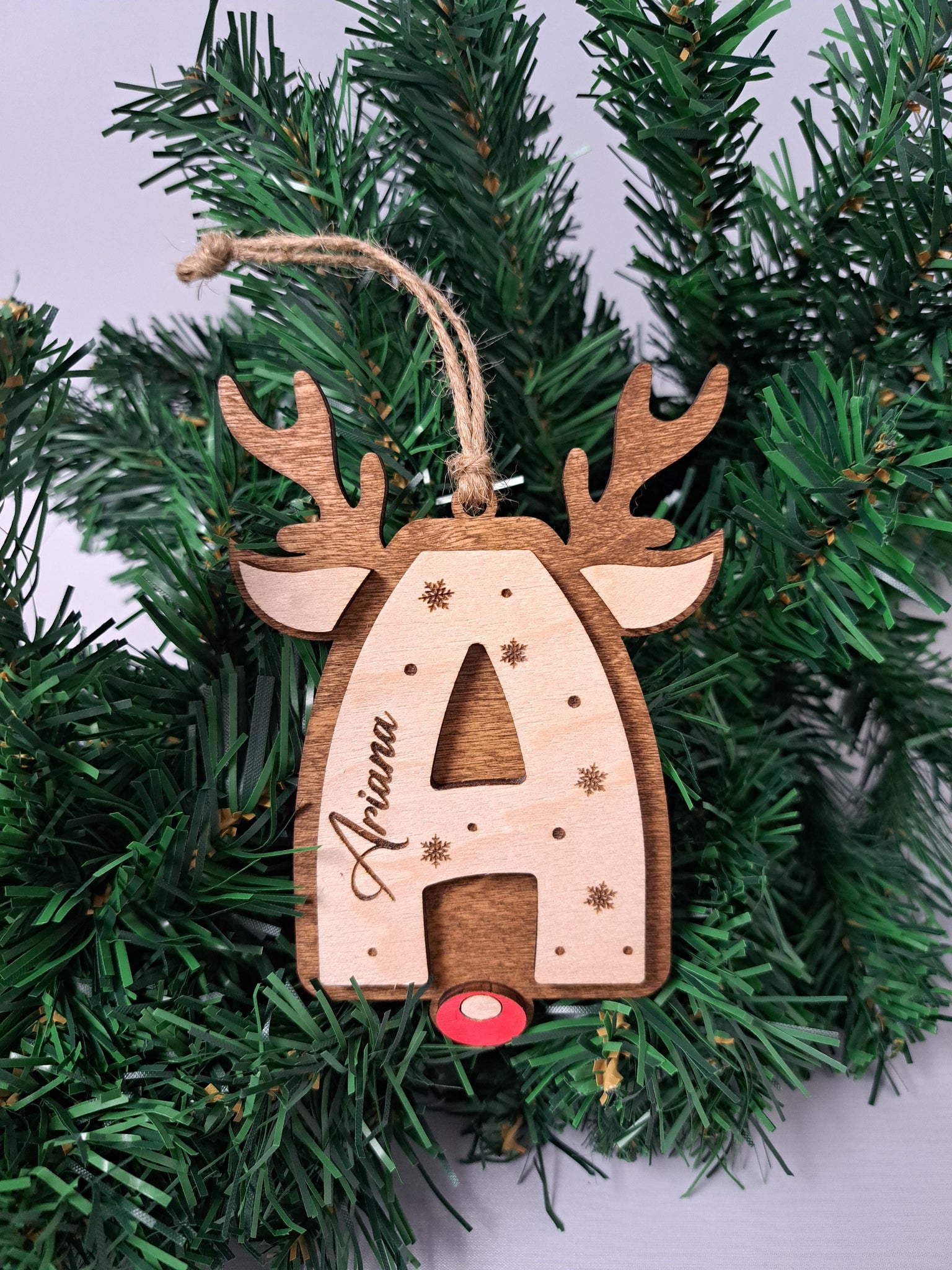 Reindeer Name Christmas Ornament – Frisco Craft Studio