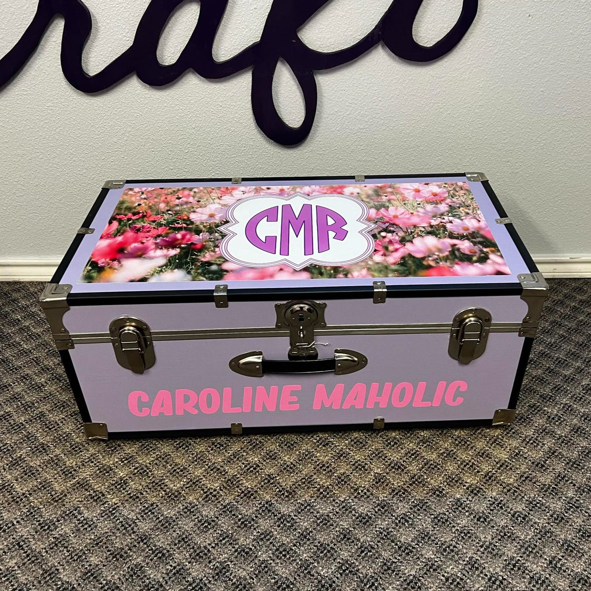 Full Trunk Wrap with Name On Front – Frisco Craft Studio