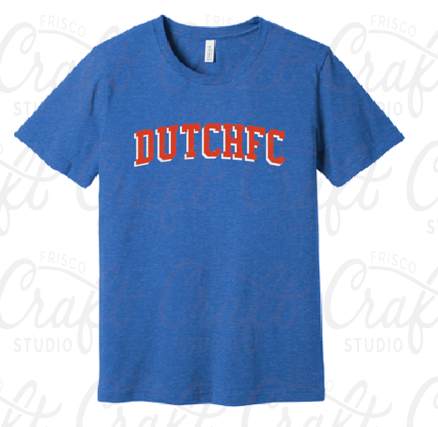 Dutch FC Collegiate-Bella Cotton Tee – Frisco Craft Studio