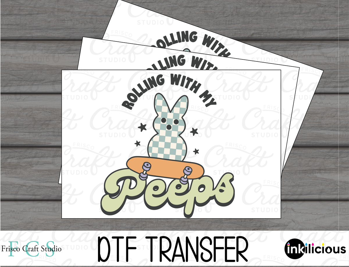 Rolling with my Peeps – Frisco Craft Studio