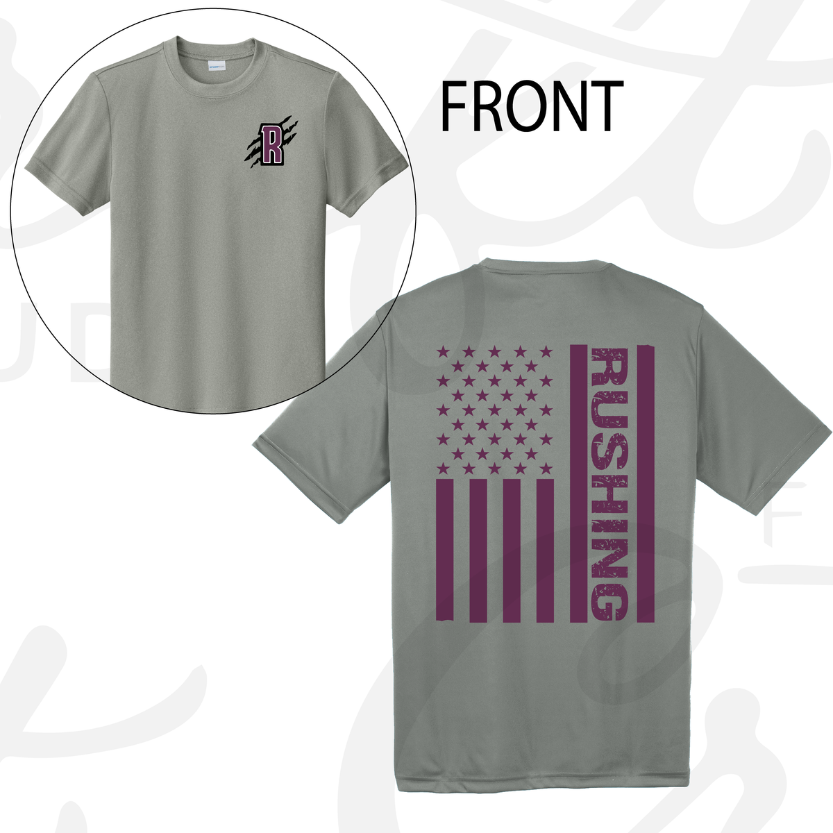 Rushing Flag- Dri Fit – Frisco Craft Studio