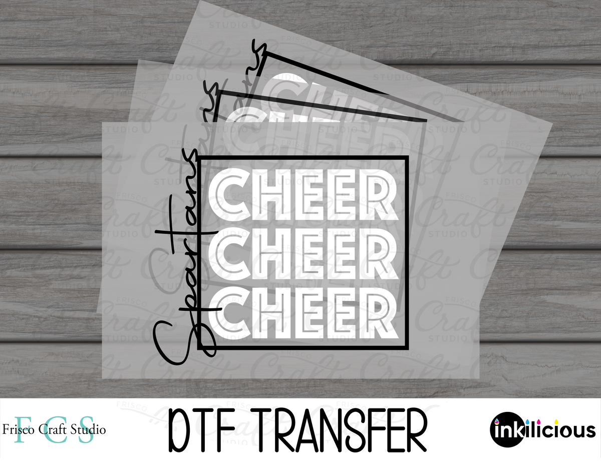 Spartans Cheer Cheer Cheer – Frisco Craft Studio