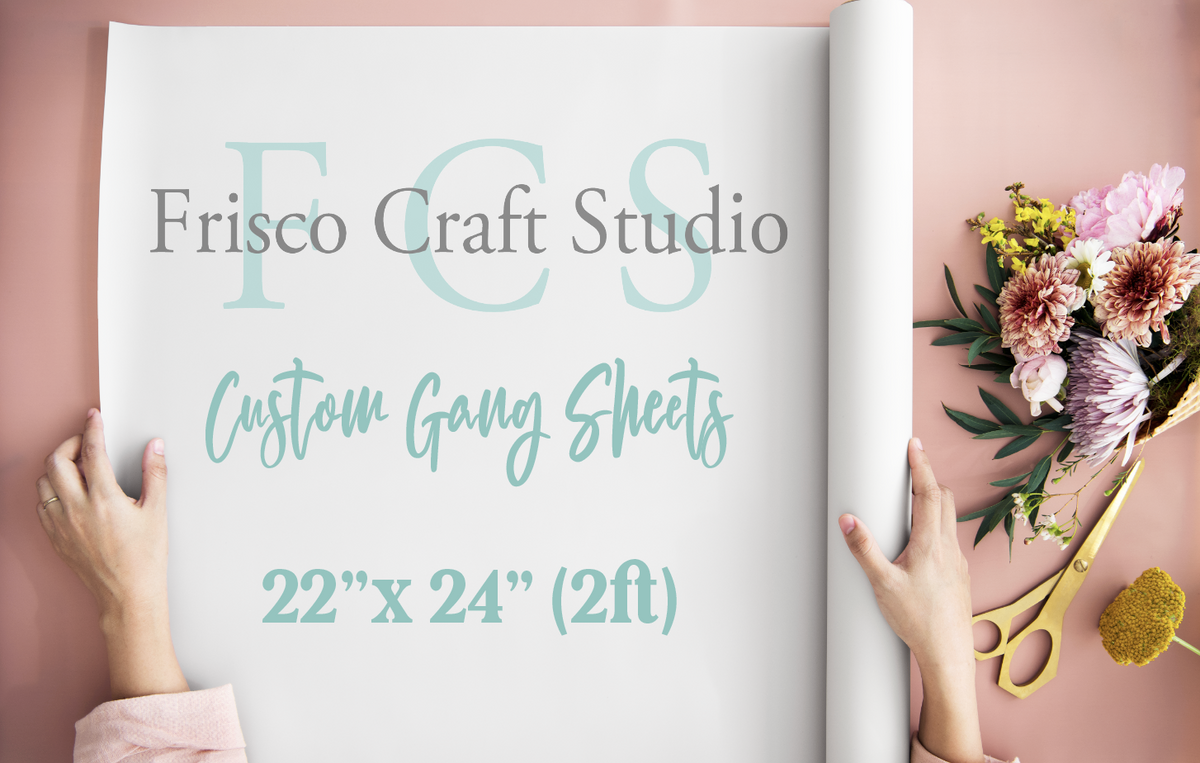 Direct To Film - Gang sheet builder – Frisco Craft Studio
